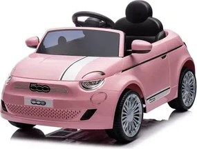 CHIPOLINO Elektrické auto FIAT 500 Pink