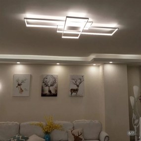 Toolight Moderní stropní svítidlo LED + Ovladač APP660 White