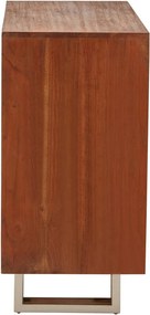 Komoda z masivu akácie v tmavě přírodní barvě 92x82x40 cm Simla – Premier Housewares