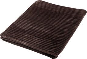 Livarno® Hebká deka, 130 x 170 cm (hnědá)