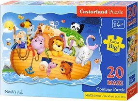 Castorland Noemova archa MAXI / 20 dílků / od 4 let