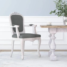 Jídelní židle tmavě šedá 62 x 59,5 x 100,5 cm textil,  344458