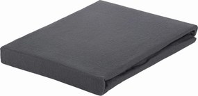 XXXLutz ELASTICKÉ PROSTĚRADLO, flanel, antracitová, 100/200 cm Novel - Prostěradla - 008823000102