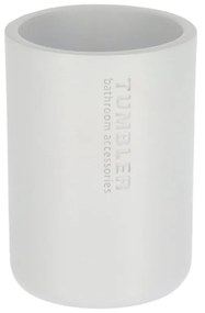 Koupelnový pohár Loudis, bílá, 350 ml
