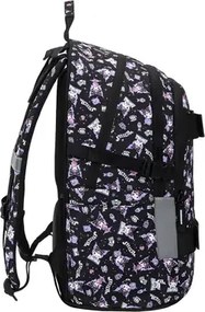 BAAGL Skate Kuromi černá GRS / Školní batoh / 3 komory / od 3. třídy /