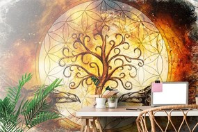 Samolepící tapeta magický strom života - 150x100 cm