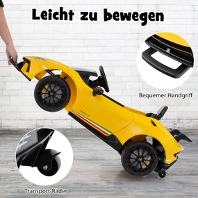 Costway Dětské elektrické autíčko Lamborghini 12 V dětské auto elektrické