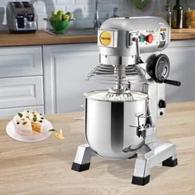 Komerční stojanový mixér, 14,2 l nerezová mísa, 850 W