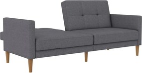 Šedá rozkládací pohovka 82 cm Lilly – Støraa