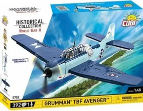 COBI 5752 II WW Grumman TBF Avenger / 392 kostek / 1 figurka / 1:48 /
