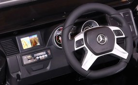 Dětské elektrické auto Mercedes Benz G65 2,4G Bílé - Lakované