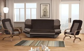 Casarredo - Komfort nábytek Rozkládací sedací souprava GATSBY 3+1+1 s úložným prostorem, I28/I22 buk