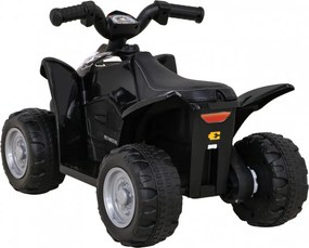 Ramiz Čtyřkolka Honda 250X TRX na baterie černá + klakson + LED + ekokůže