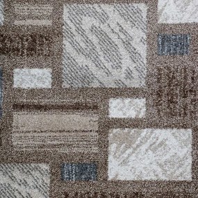 Vopi | Kusový koberec Walton 5796A béžovo-hnědý - 190 x 280 cm