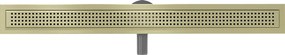 Mexen Flat 360° M08 sprchový žlab 90 cm, zlatá matná, 1A25090-40