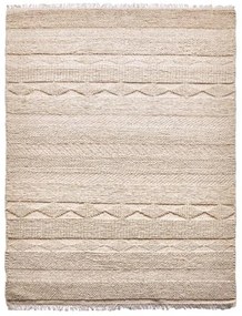 Diamond Carpets India, Ručně vázaný kusový koberec Grandeur DESP P54/2 Dune White, 120x170, béžová, chodba / předsíň