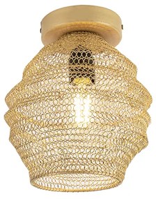 Orientální stropní lampa zlatá - Nidum Bene