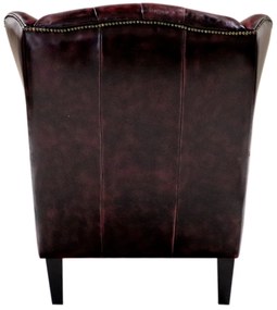furniture-nabytek.cz - Kožené křeslo Chesterfield