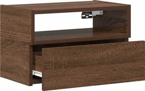 vidaXL Nástěnný noční stolek 45x26x28,5 cm [858598] Barva: dub sonoma