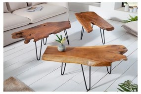 Massive home | Odkládací stolek WILD 100 CM masiv teak
