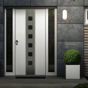 Brilo - LED Venkovní nástěnné svítidlo se senzorem RUCH LED/12W/230V IP65 černá