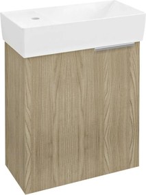 Sapho Latus - Umyvadlová skříňka XI 44x50x22 cm, 1x dvířka, jilm bardini LT090-1313