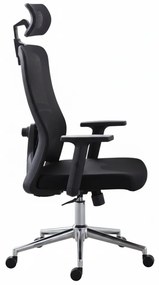 Kancelářská ergonomická židle Neoseat ZENA— černá, nosnost 150 kg