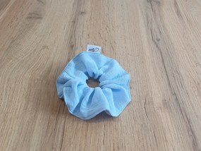Mušelínové gumičky do vlasů Barva: Světle modrá