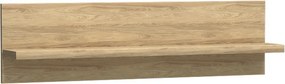 MEDIOLAN | závěsná police M11 | 120 cm | natural hikora