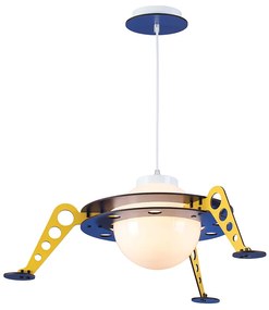 ACA DECOR Dětské závěsné stropní svítidlo UFO max. LED 13W/E27/230V/IP20