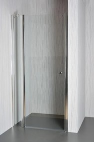 ARTTEC Jednokřídlé sprchové dveře do niky MOON C 2 čiré sklo  91 - 96 x 195 cm XMOO0022