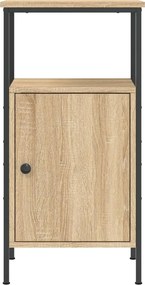 vidaXL Noční stolek 41 x 31 x 80 cm kompozitní dřevo [825925] Barva: dub artisan