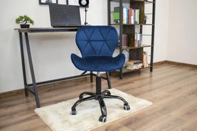 Kancelářská židle NOTO granátová - samet