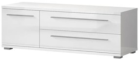 Tv Stolek Piano TV135-1K2F/PN-70/KA/70 crystal white