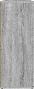 vidaXL Příborník 91 x 29,5 x 75 cm, konstrukční dřevo [823275] Barva: dub sonoma
