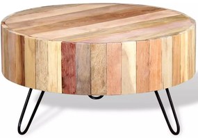 Konferenční stolek masivní recyklované dřevo,  244237