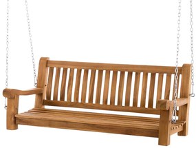 Zahradní závěsná lavice Joyce Teak ~ dřevo teak,120 cm