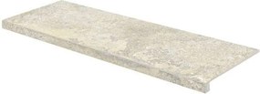 RAKO Mixtone - Schodová tvarovka 30x120 cm, nature béžovošedá DCFVD887