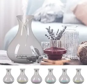 SIXTOL Vulcan šedý lesk / Aroma difuzer / 350ml / 12 W / Automatické v