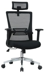 Kancelářská ergonomická židle Neoseat JENNY — černá, nosnost 150 kg (rozbaleno)