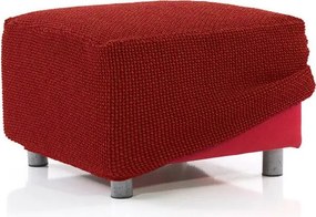 Super strečové potahy NIAGARA cihlová taburet (40 - 60 cm)