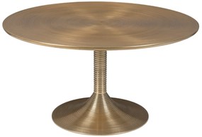 OnaDnes -20% Zlatý kulatý konferenční stolek Bold Monkey Hypnotising 77 cm