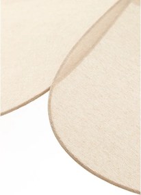 Krémové závěsné svítidlo s textilním stínidlem Fyano – Light &amp; Living