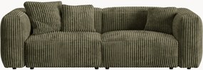 Modulární pohovka's manšestrovým efektem Martina, 3místná
