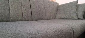 Designová rozkládací sedačka Zayda 210 cm tmavě zelená - II. třída