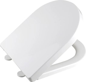 Aqualine Aqualine, DONA WC sedátko, Soft Close, bílá, FD121