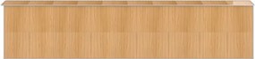Zahradní kůlna světle hnědá 192x855x223 cm pozinkovaná ocel 3147479