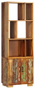 Petromila Police na knihy 60 x 35 x 180 cm masivní recyklované dřevo