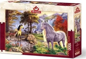ART PUZZLE 5215 Puzzle Skrytí koně / 1000 dílků / od 15 let