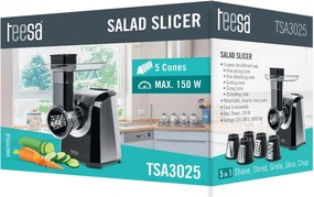Elektrické struhadlo / kráječ zeleniny Teesa TSA3025, 150W